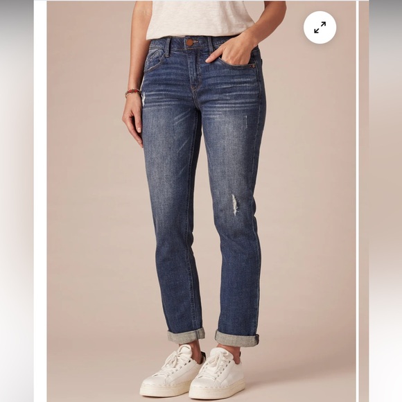 Democracy | Jeans | Democracy Ab Solution Distressed Denim Jeans Size ...